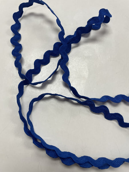 SALE Polyester Rick Rack By-the-Yard- Royal Blue – Lucky DeLuxe Fabrics