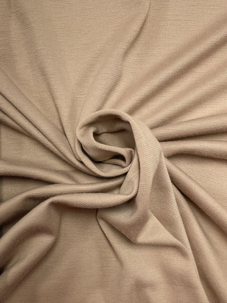 2 1/2 YD Nylon Knit - Beige – Lucky DeLuxe Fabrics